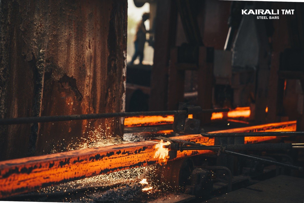 The Manufacturing Process of Kairali TMT Steels